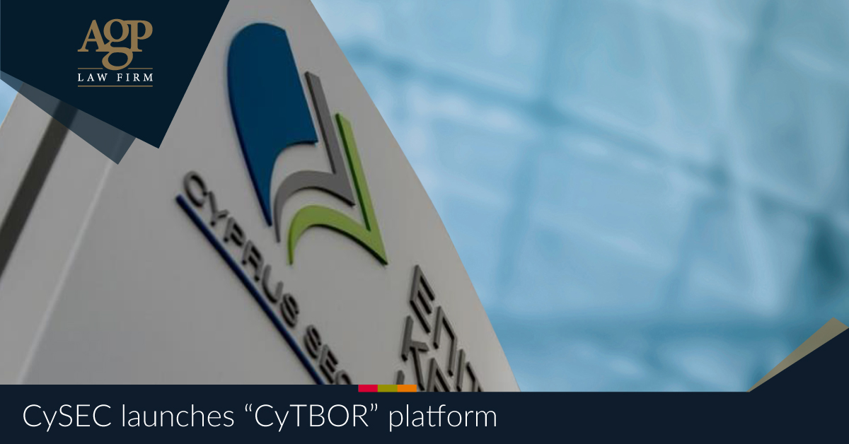 CySEC launches “CyTBOR” platform | AGPLAW, A.G. Paphitis & Co: Cyprus ...