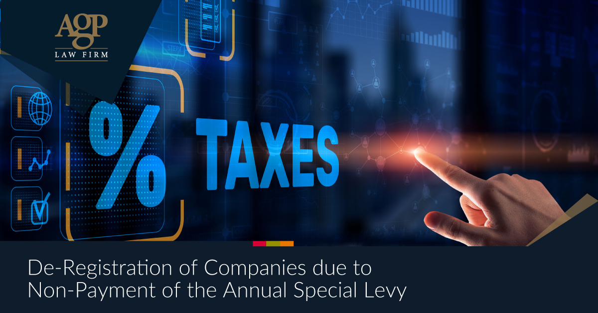 De-Registration of Companies due to Non-Payment of the Annual Special ...