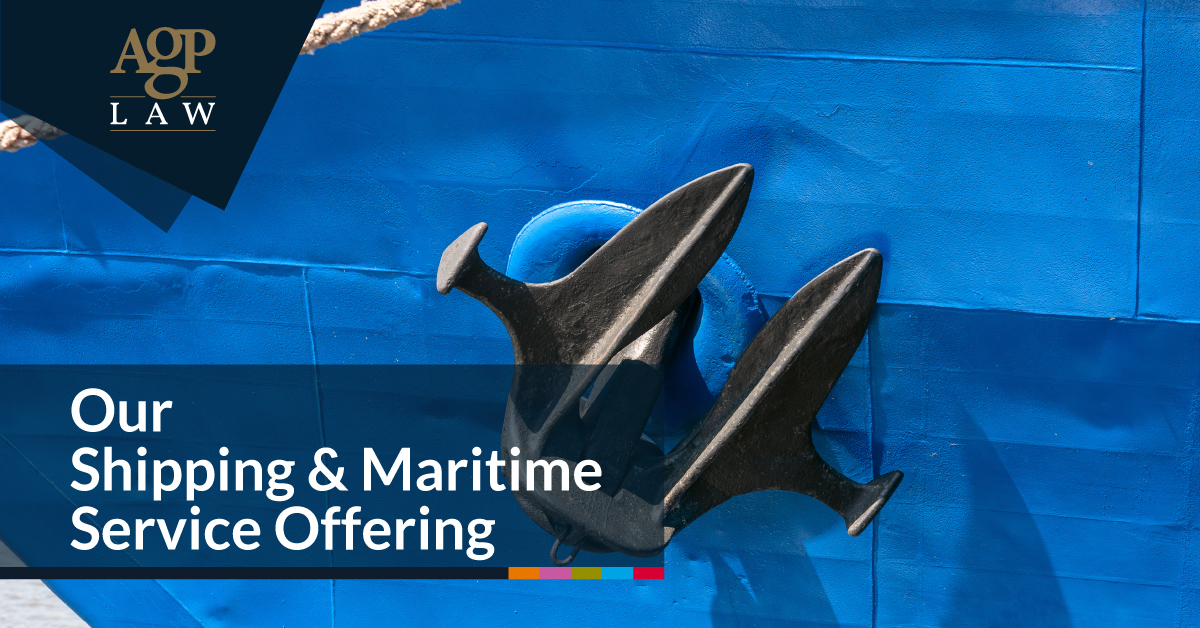 The AGP Law Shipping & Maritime Service Offering | AGPLAW, A.G ...