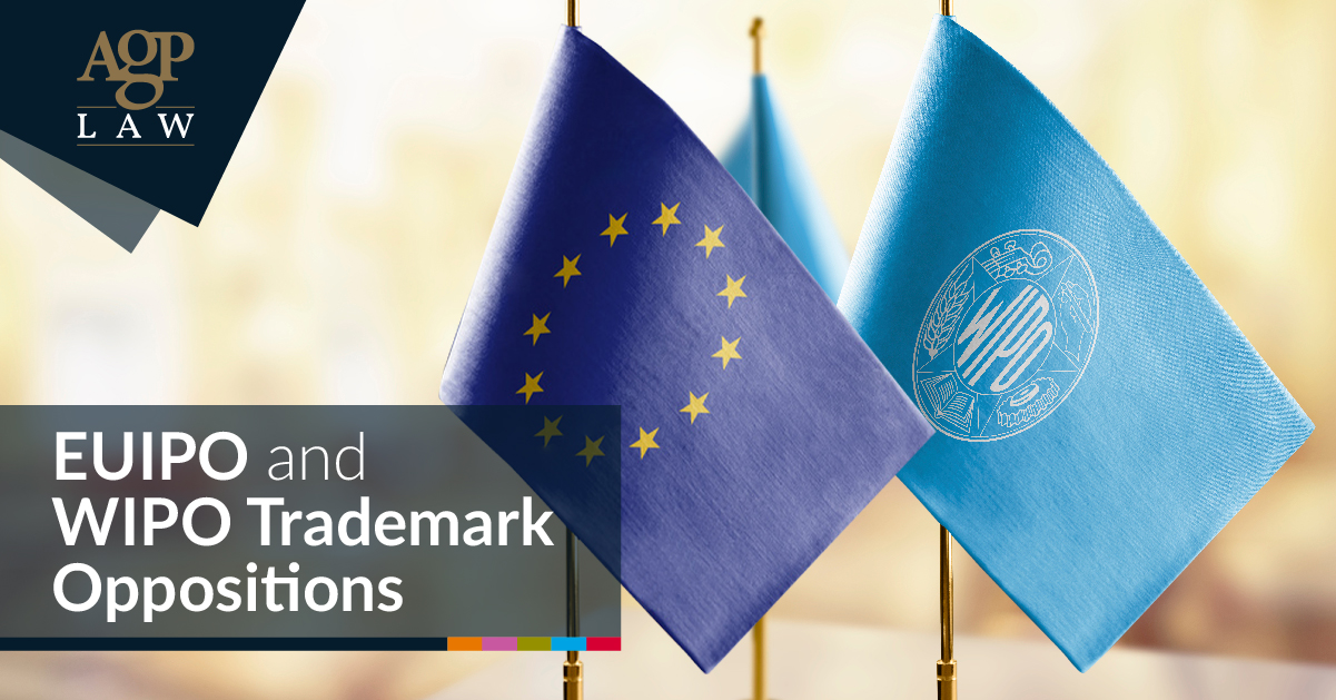 EUIPO and WIPO Trademark Oppositions & Settlements | AGPLAW, A.G ...